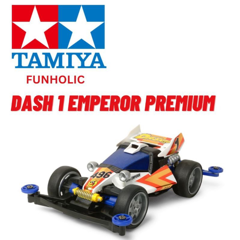 Jual Tamiya Mini 4WD Dash 1 Emperor Premium , Chassis Super 2. | Shopee ...