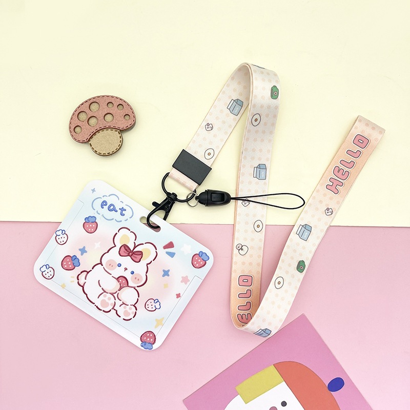Jual NEW gantungan name tag ID Card Holder / Gantungan Kartu Nama ...