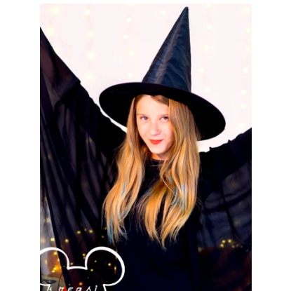 Jual Topi Penyihir / witch hat / prop cosplay / topi halloween / wizard hat/ Topi Harry Potter ...