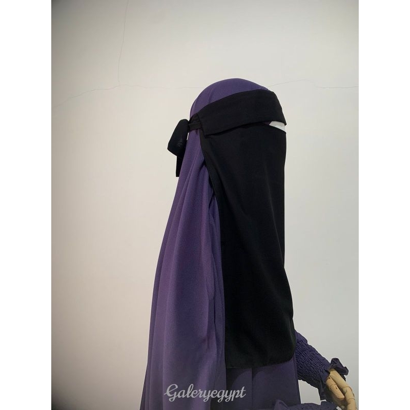 Jual Cadar Poni Zeina Ori Mesir Cadar Premium Hitam pekat | Shopee ...