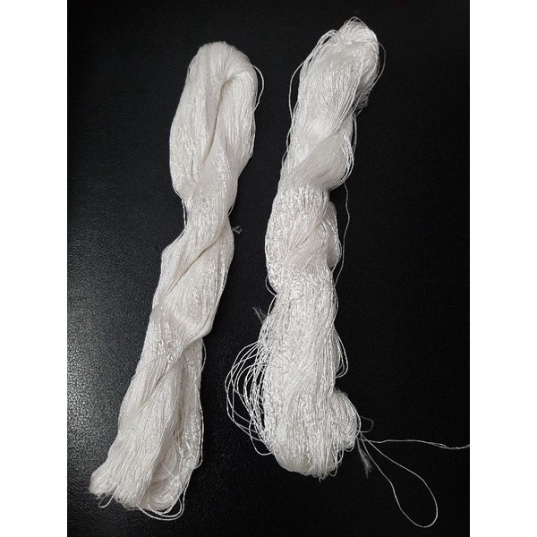 Jual Benang Sol Sepatu Putih/ Benang Nylon Nilon Putih/ Benang Tukang ...