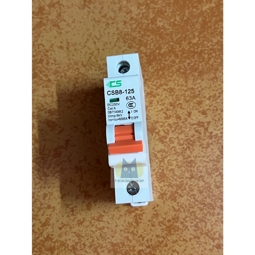 Jual MCB DC breaker 1P 63A 125A 250v motor listrik solar panel | Shopee Indonesia