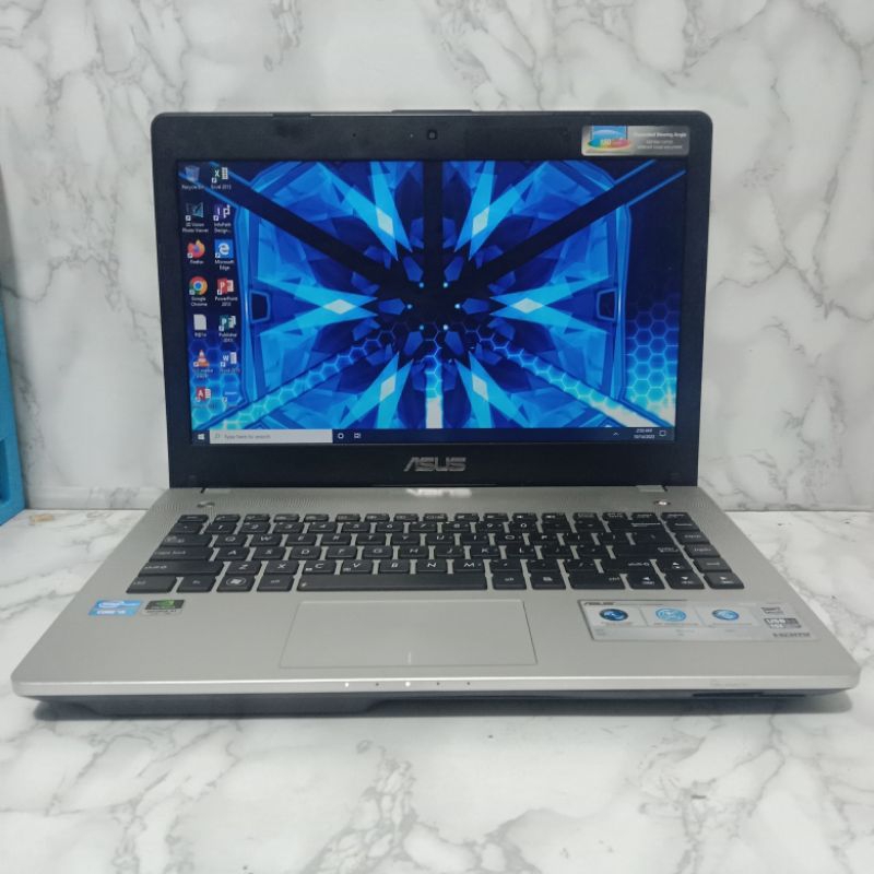 Jual LAPTOP ASUS N46VM i5-3210M 4GB/700gb GT 630M second | Shopee Indonesia