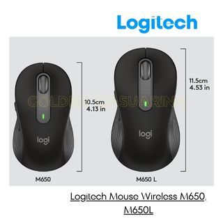 Jual Logitech M650 Signature Wirelles Mouse M650L M 650 Mouse | Shopee ...