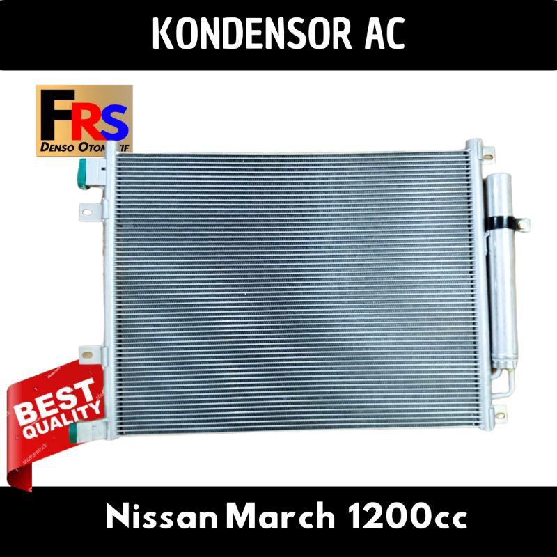 Jual Kondensor AC Nissan March 1200 cc Condenser AC Nissan March 1200 ...