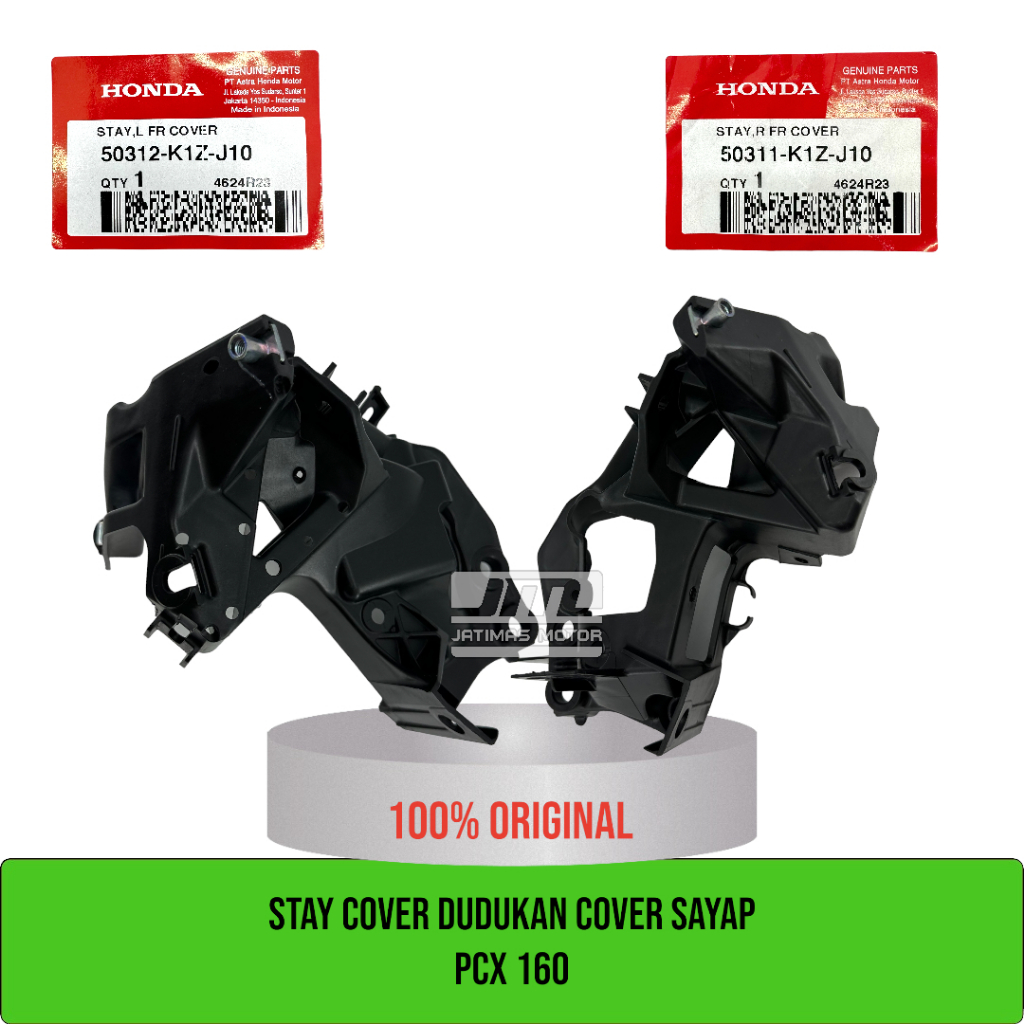 Jual Dudukan cover sayap pcx 160 50312-K1Z-J10 50311-K1Z-J10 | Shopee ...