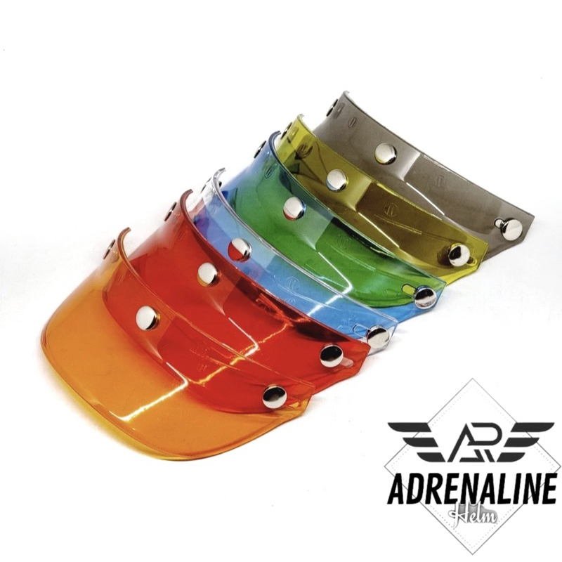 Jual Ped Helm Retro Transparan/Helm Slim Head/Helm Chip Murah | Shopee ...