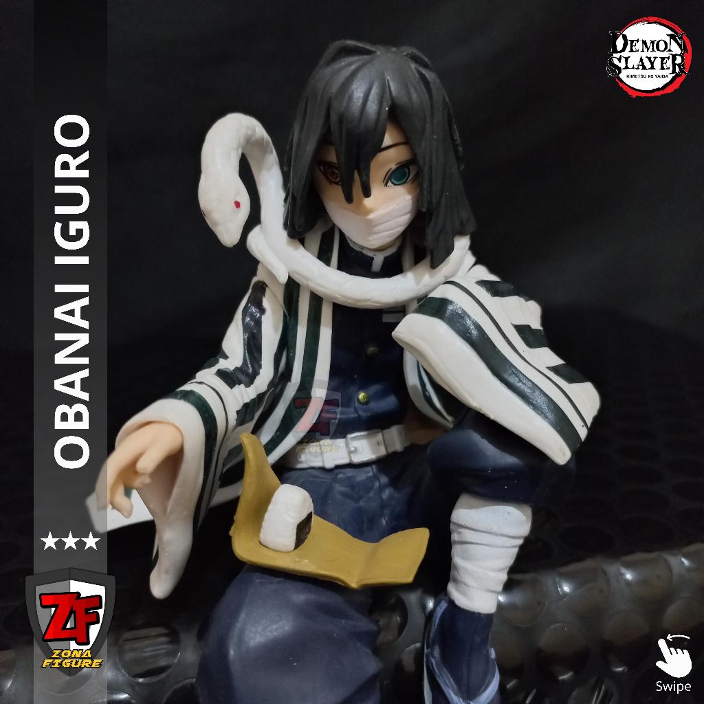 Jual Obanai Iguro Onigiri Edition Action Figure Demon Slayer Mainan ...