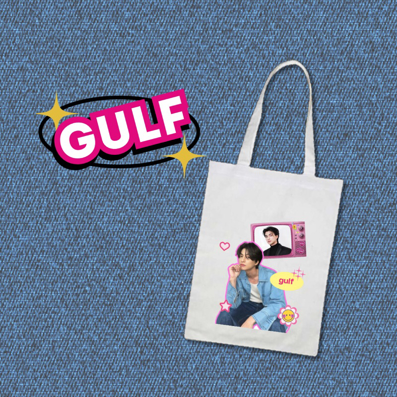 Jual TOTEBAG KANVAS AKTOR THAILAND PINKY BLUE JEANS | THAI ACTOR TOTEBAG by sunnybunny.things ...