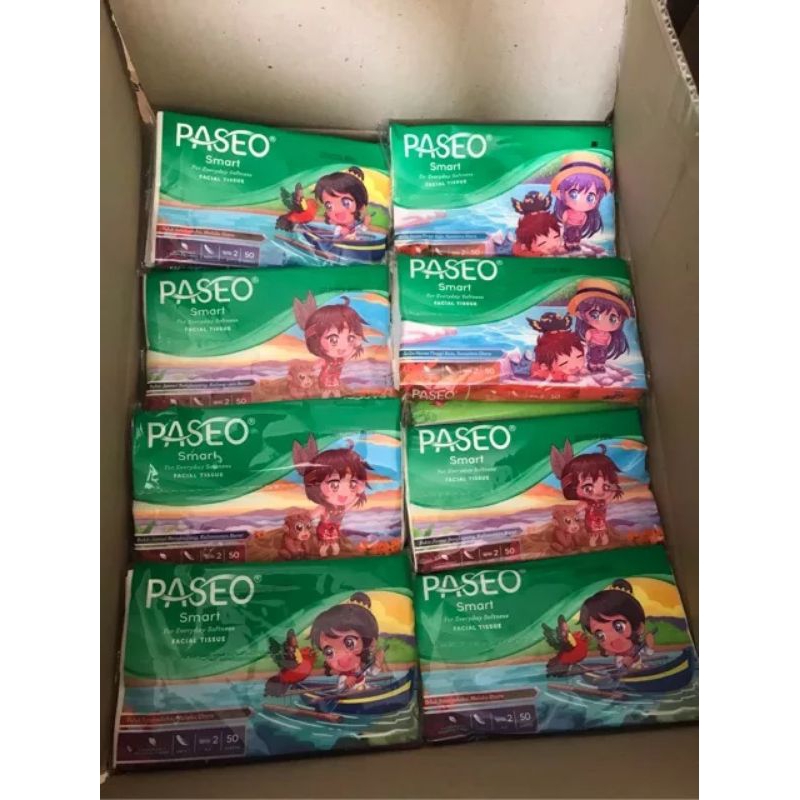 Jual Tissue Paseo Travel Pack 50 sheets 2ply | Shopee Indonesia