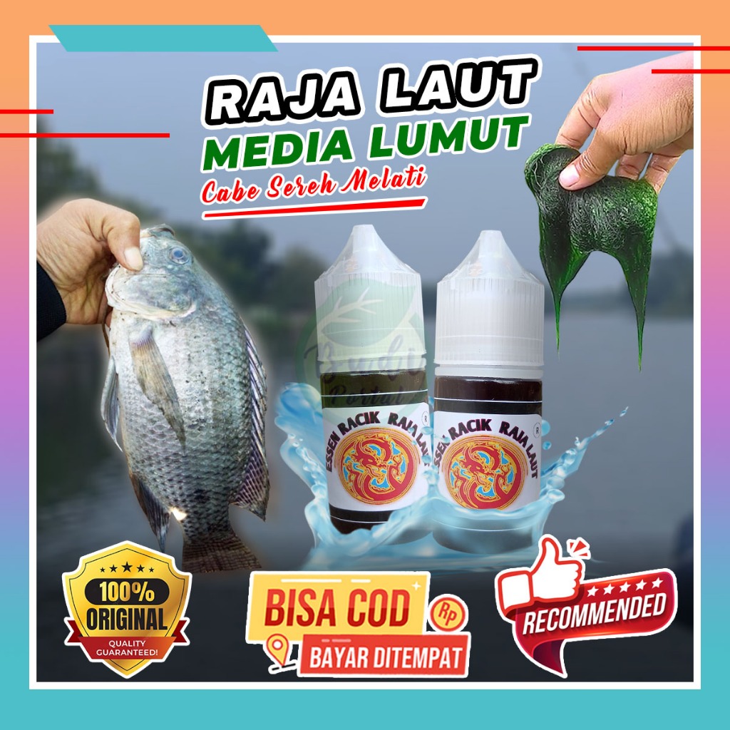 Jual Essen Ikan Nila Media Lumut Aroma Sereh Cabe Melati dari Raja Laut ...