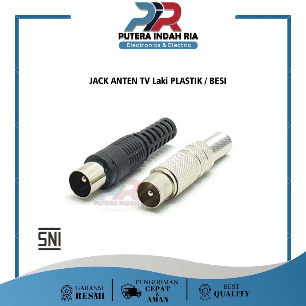Jual Jack Antena TV Besi/Terminal Anten - Jek Anten Terminal Cowok BESI ...