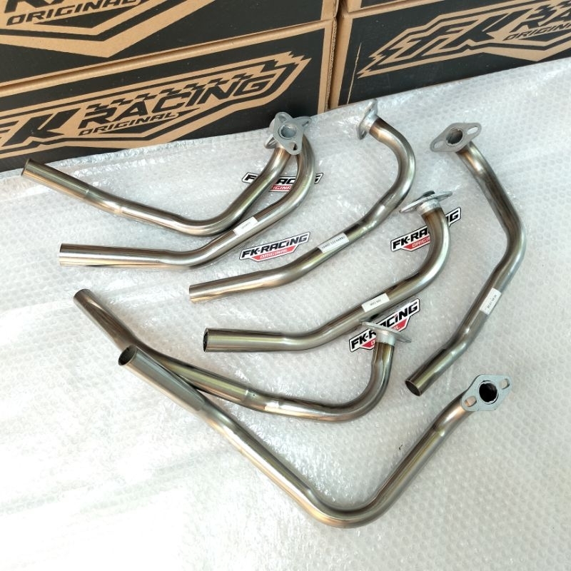 Jual Pipa Header Knalpot Standar Racing Inlet 26-28 Mio Sporty Beat Fi ...