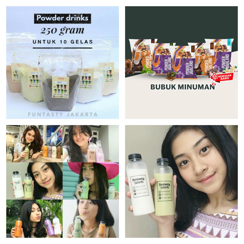 Jual 250gr powder javaland drinks bubuk minuman halal untuk cafe aneka ...