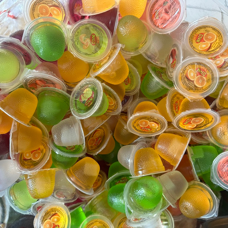 Jual INACO pudding Mini jelly mix aneka rasa buah | Shopee Indonesia