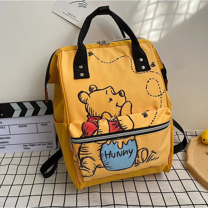 Jual TAS SEKOLAH PUNGGUNG BACKPACK ANELLO WINNIE THE POOH ARISTA TAS ...