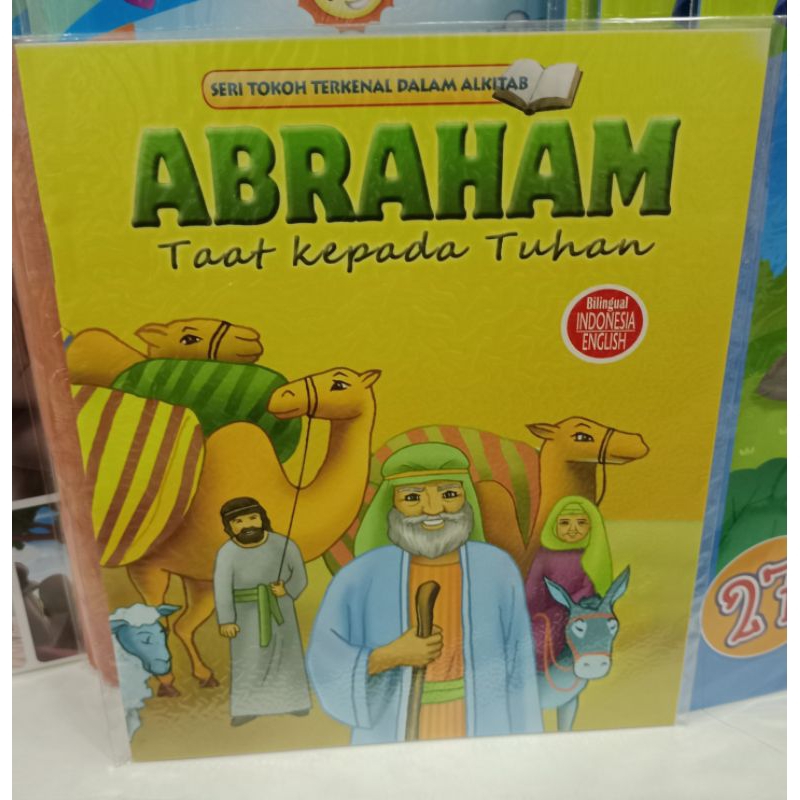 Jual Buku seri tokoh terkenal dalam Alkitab : ABRAHAM taat kepada Tuhan ...