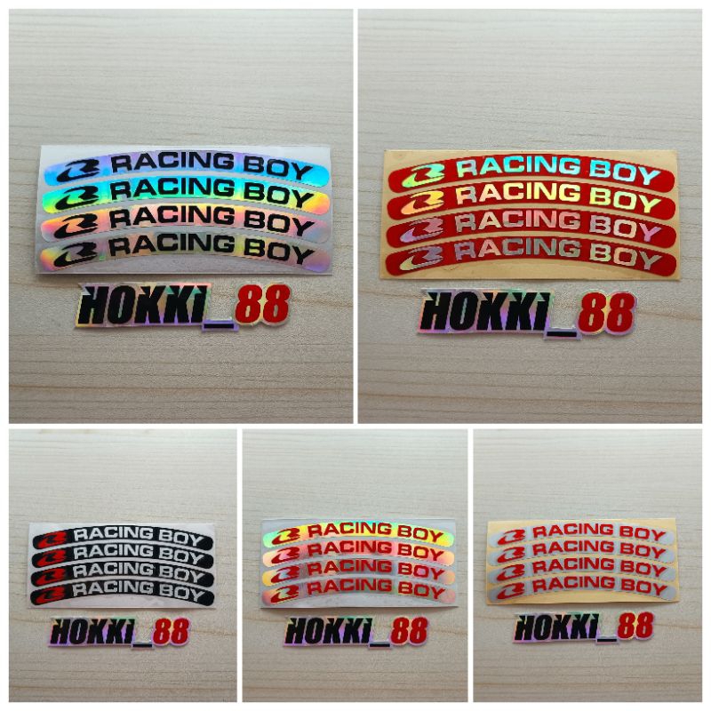 Jual Stiker velg RCB racing boy | Shopee Indonesia