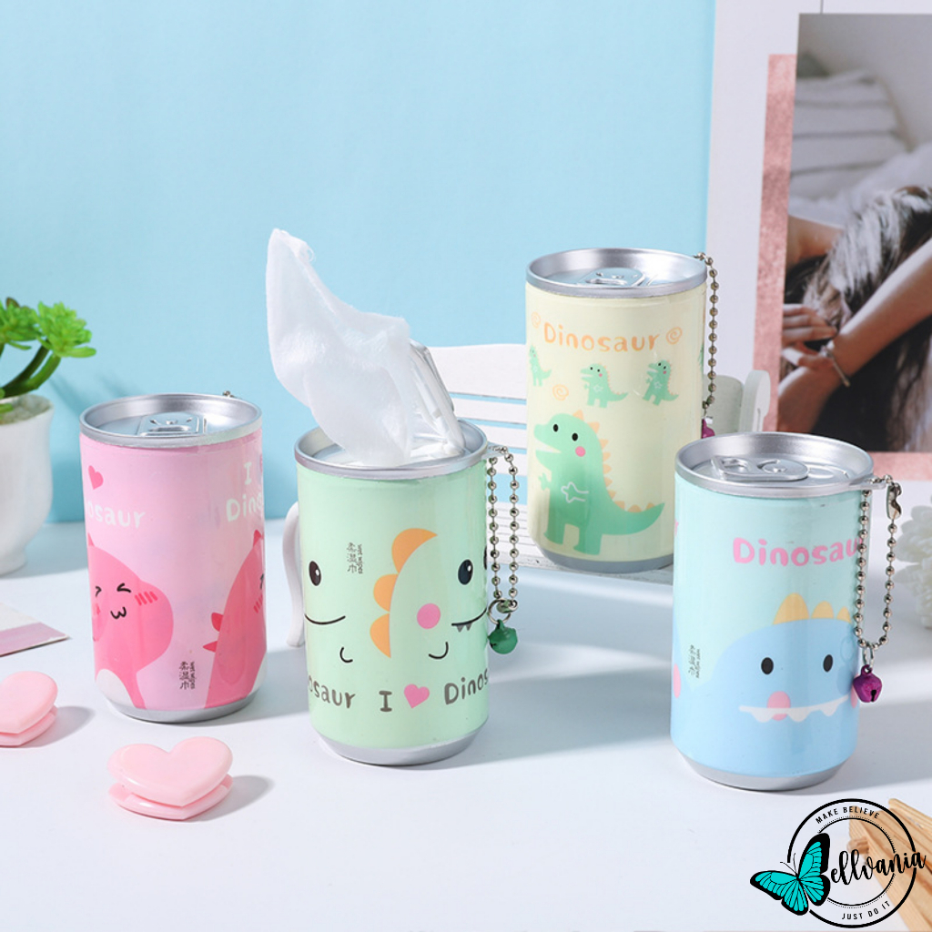 Jual Mini Tissue Basah Kaleng Portable Cute 30 Sheet | Shopee Indonesia