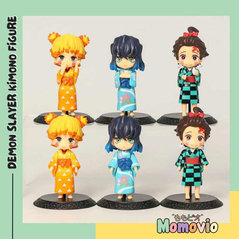 Jual Demon Slayer Kimetsu no Yaiba Kimono Chibi Action Figure Tanjiro ...
