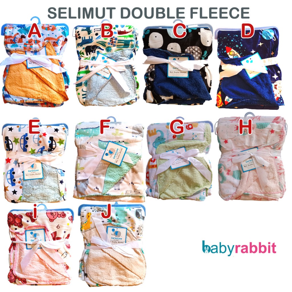 Jual Selimut Bayi Double Fleece untuk BOY dan GIRL | Shopee Indonesia
