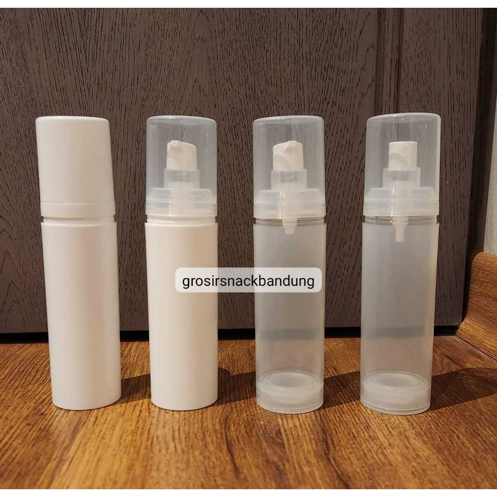 Jual Botol Airless 100ml Botol Serum Airless Pump Spray Kosmetik Skin ...