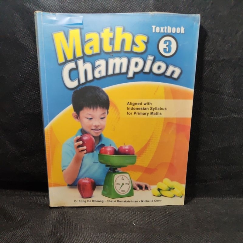 Jual Buku Maths Champion 1,3, I, III, Textbook, Workbook, MC, Marshall ...