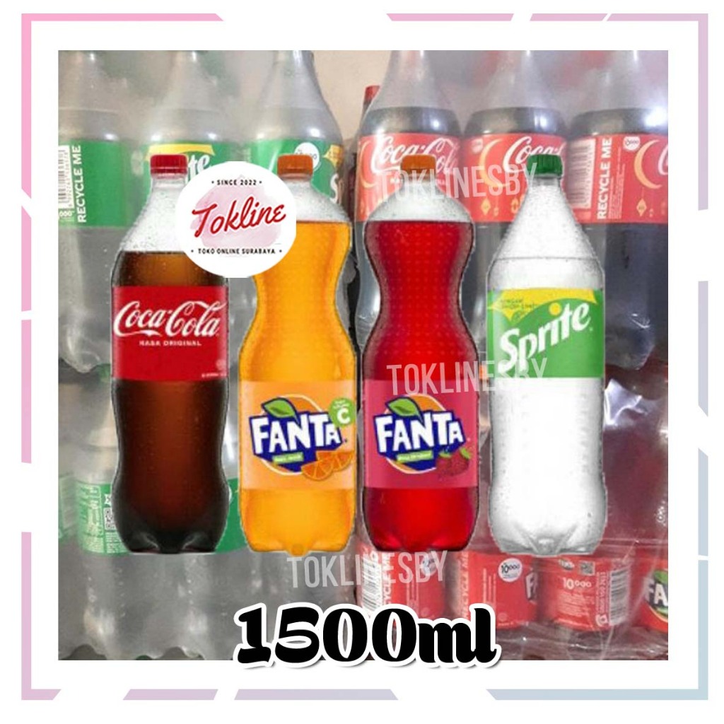 Jual [1 Bal / Karton isi 12 ] COCA COLA SPRITE FANTA STRAWBERRY ...