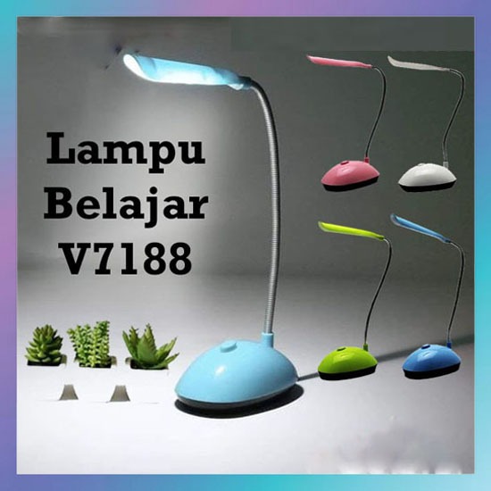 Jual Lampu Belajar 7188 / Lampu Meja Belajar On Off / Lampu Belajar Led ...