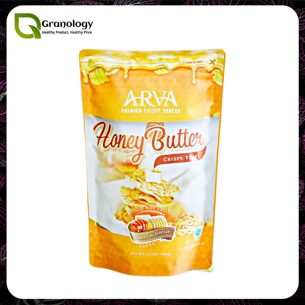 Jual ARVA Crispy Tempe / Snack Tempe 80 gram - Honey Butter | Shopee ...