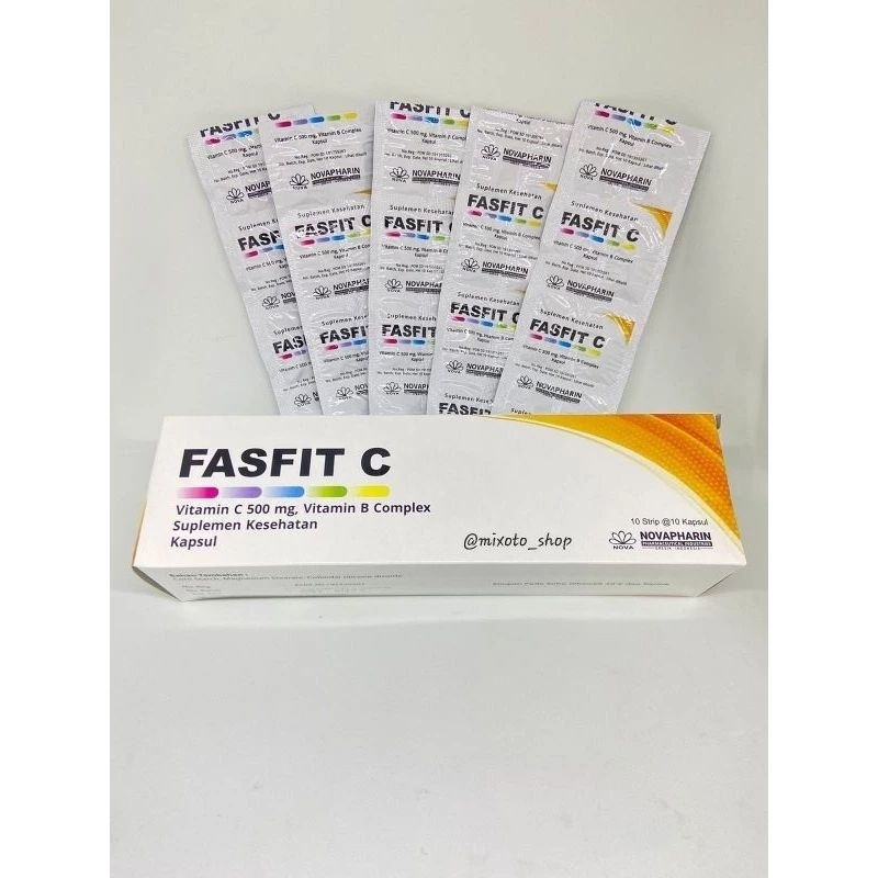 Jual READY STOCK FASFIT C (1 STRIP ISI 10 TABLET) | Shopee Indonesia