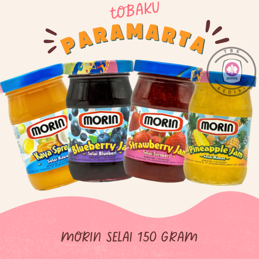 Jual SELAI OLESAN ROTI RASA BUAH MORIN JAM 150 GRAM / SELAI ROTI ...