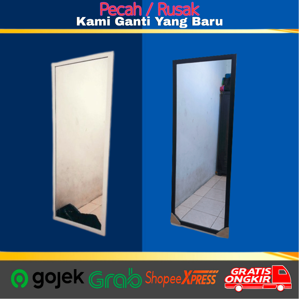 Jual Cermin Gantung / Cermin Hias / Cermin Makeup / Cermin Tembok ...