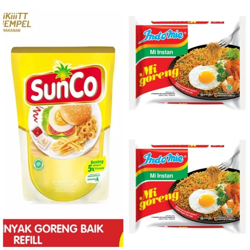 Jual Special Live. Paket A, Sunco 2 liter + 2 Indomie goreng (Free ...