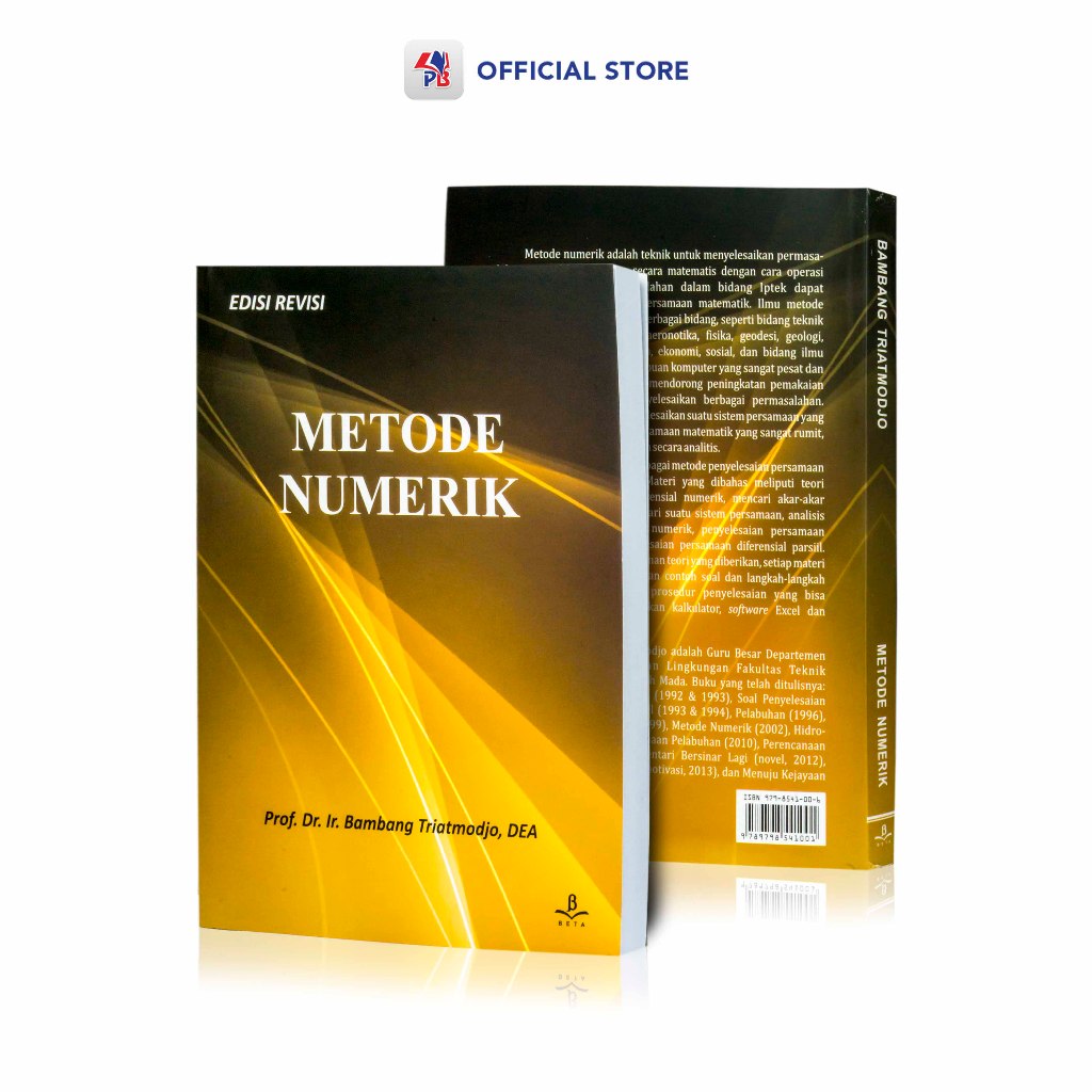 Jual Buku Metode Numerik Edisi Revisi Soft Cover / BETA OFFSET - BO2 ...
