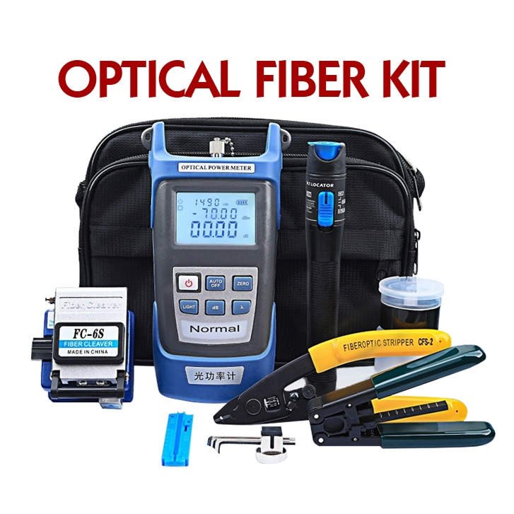 Jual AUA-7S Alat Serat connector fiber optik toolkit set ftth kit kabel ...