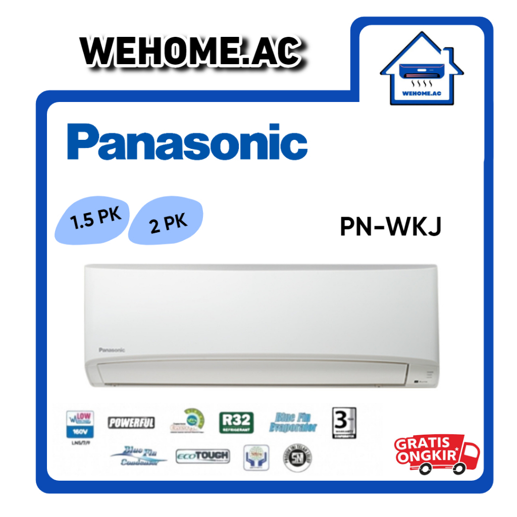 Jual AC Panasonic PN-WKJ 1.5 - 2 PK AC Standard Panasonic PN Series ...