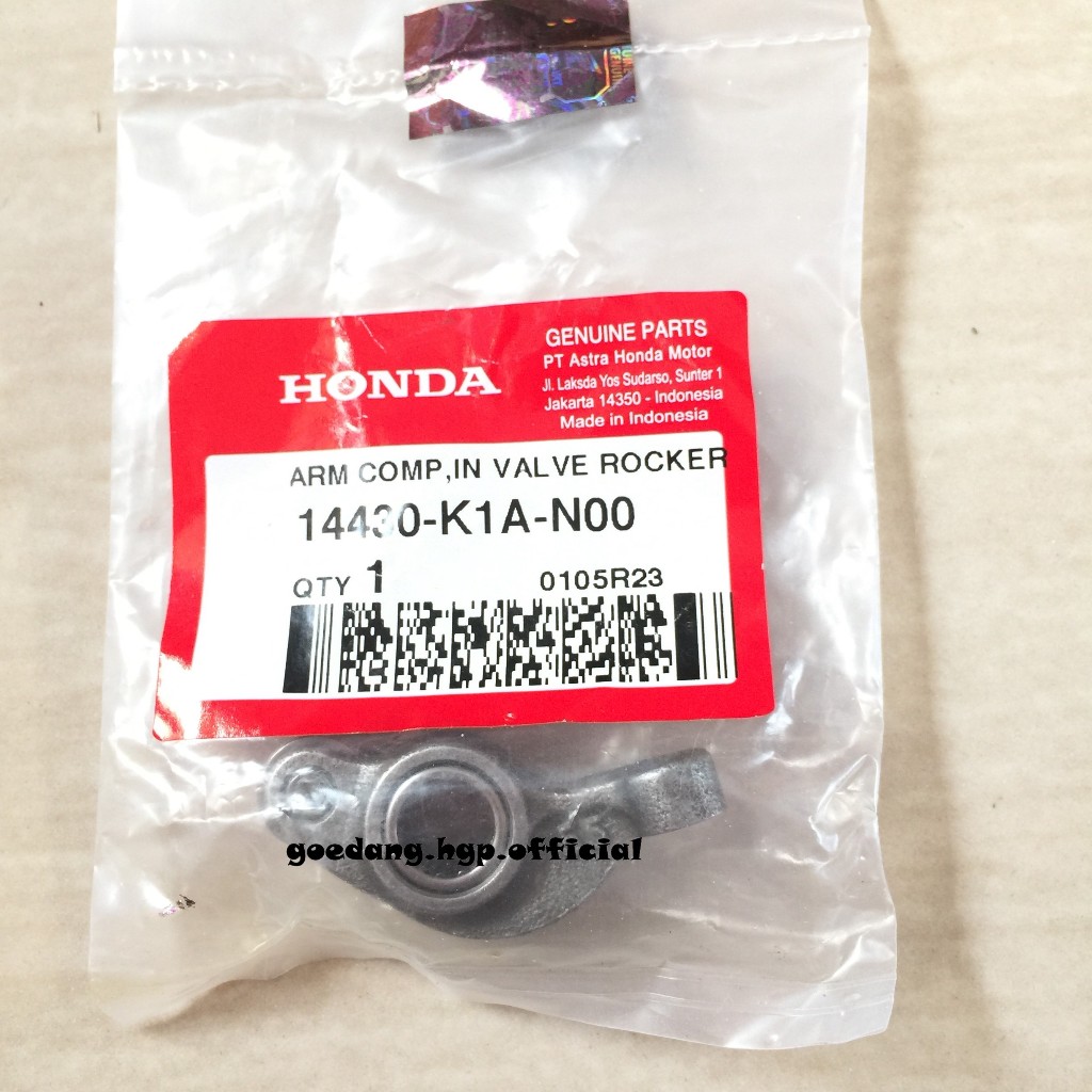Jual Arm Comp In Valve Rocker / Pelatuk Klep In BEAT K1A & SCOOPY K2F ...