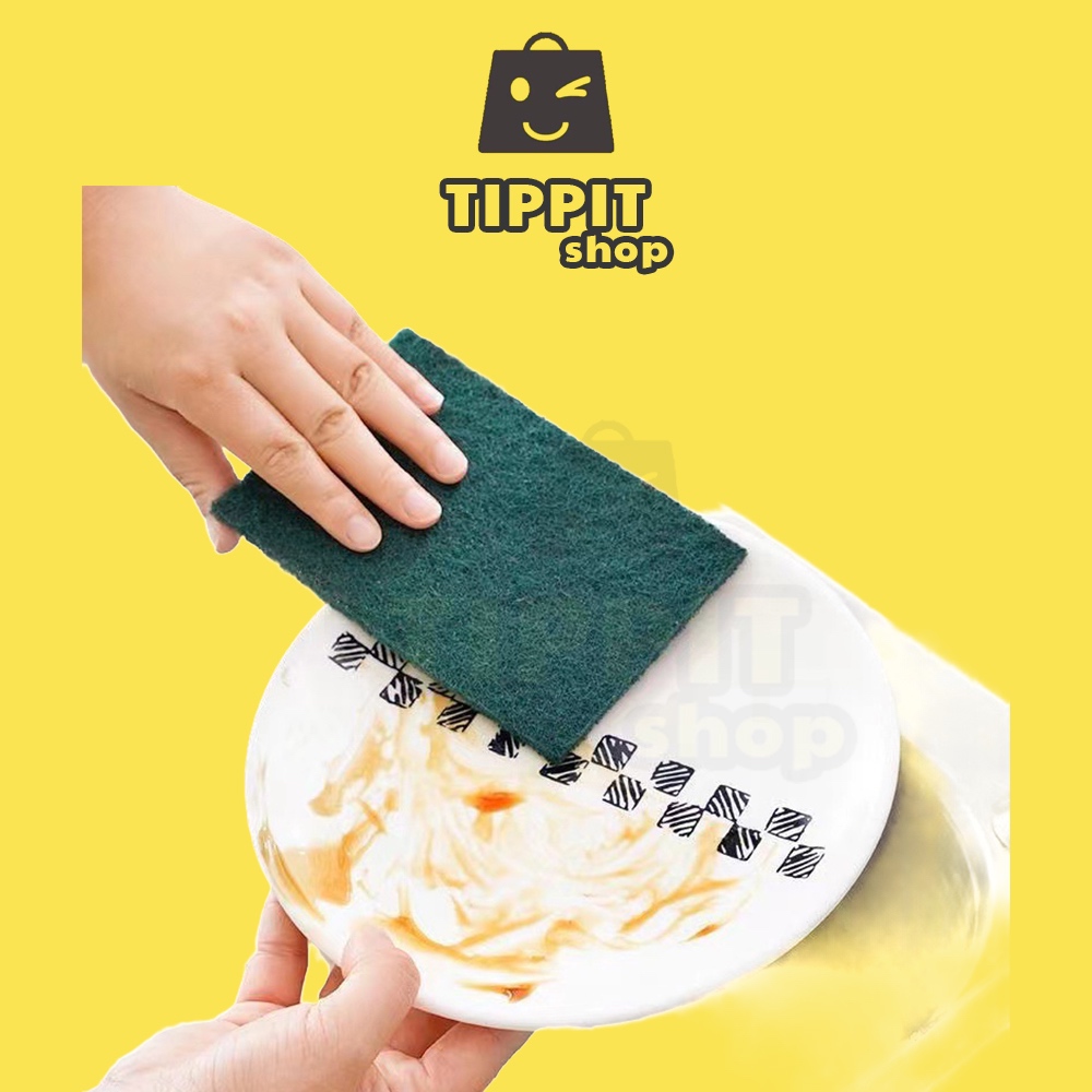 Jual Tippit - [1 PCS] Tapas Sabut Warna Ijo Untuk Cuci Piring / Gosok ...