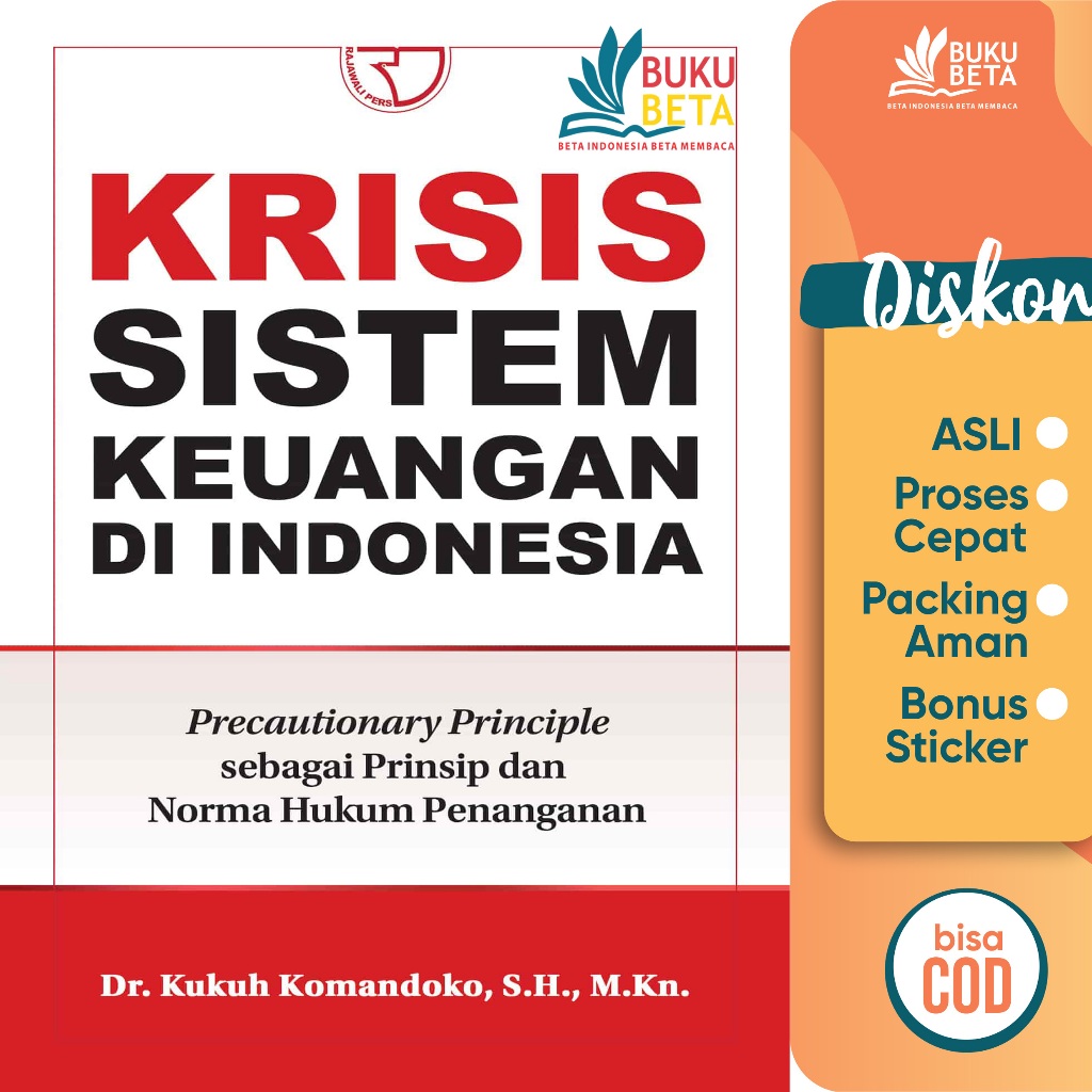 Jual Krisis Sistem Keuangan di Indonesia - Kukuh Komandoko | Shopee ...