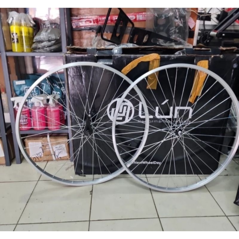 Jual wheelset 700c fixie terpedo set velg Alloy teplek 700c-700 ...