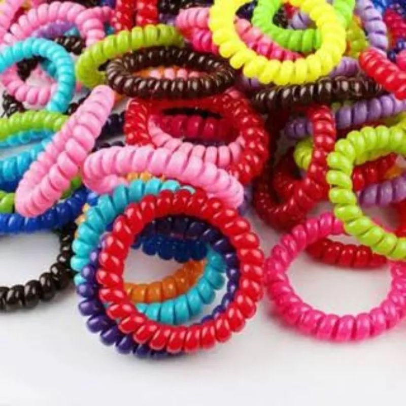 Jual Kuncir rambut spiral jumbo isi 12 pcs | Shopee Indonesia