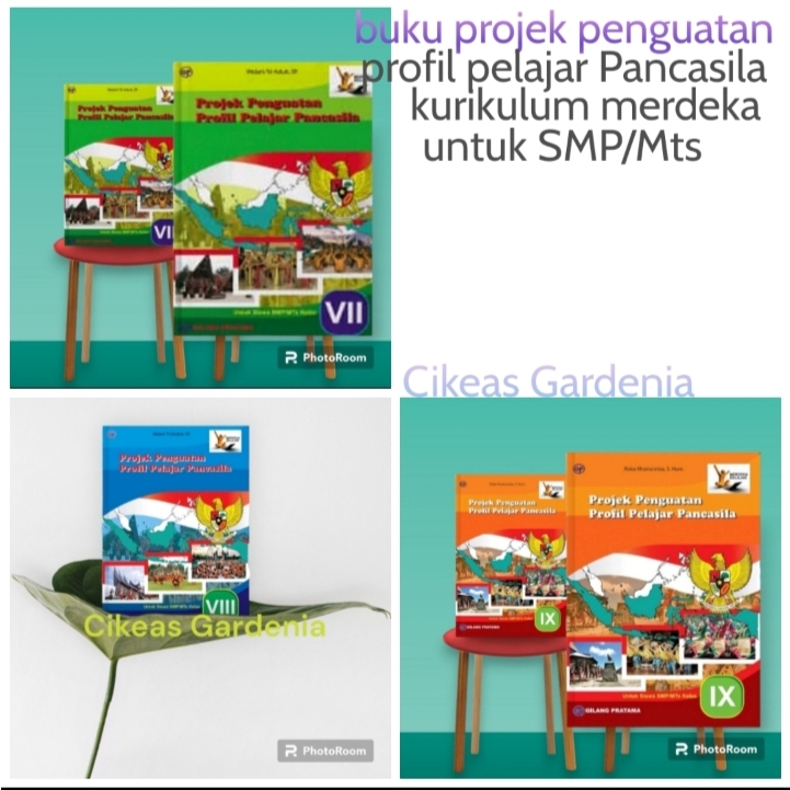 Jual Harga satuan buku teks P5 kurikulum merdeka untuk SMP/Mts kelas 7,8,9 penerbit Gilang ...