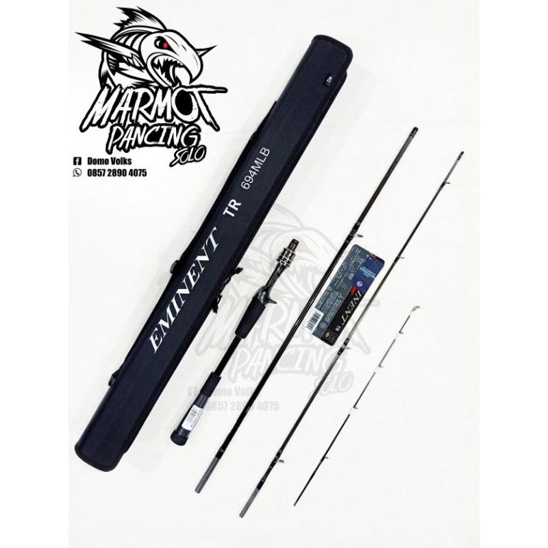 Jual JORAN BC SPINNING DAIWA EMINENT TR TRAVEL ROD FUJI ALCONITE ...