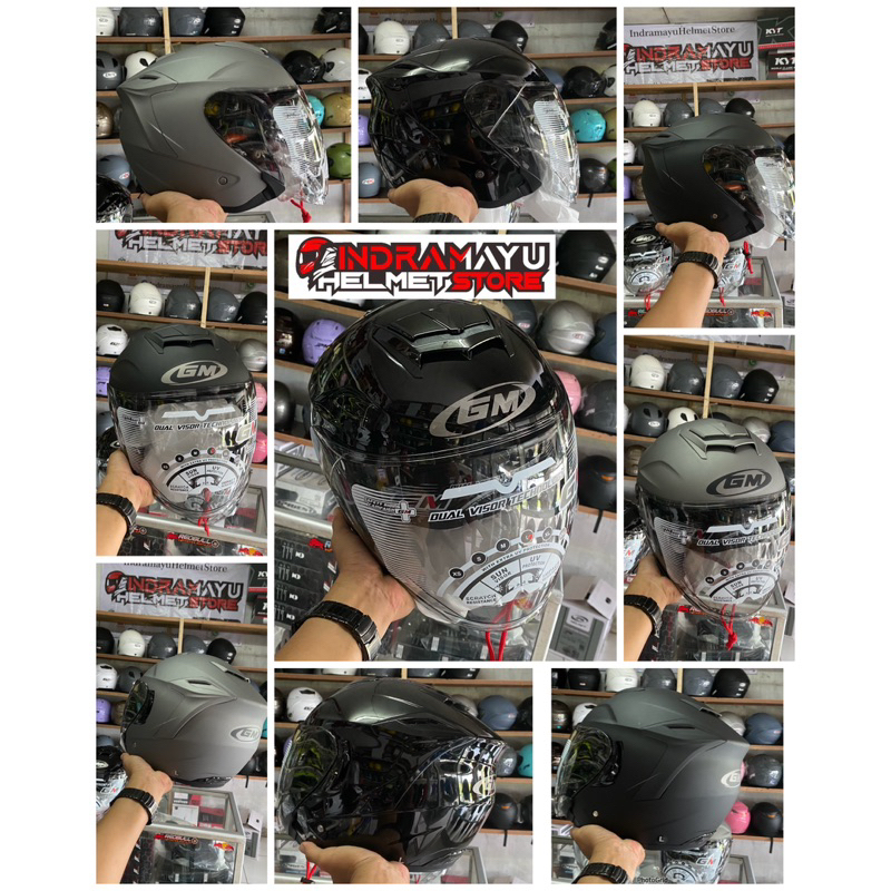 Jual GM FURRY - Kaca Dobell visor - not ink dynamik - Helm Hallface ...