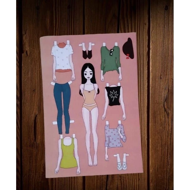 Jual KIYOWO BP BPAN//ORANG ORANGAN//PAPER DOLL//MAINAN KERTAS//MAINAN JADUL | Shopee Indonesia