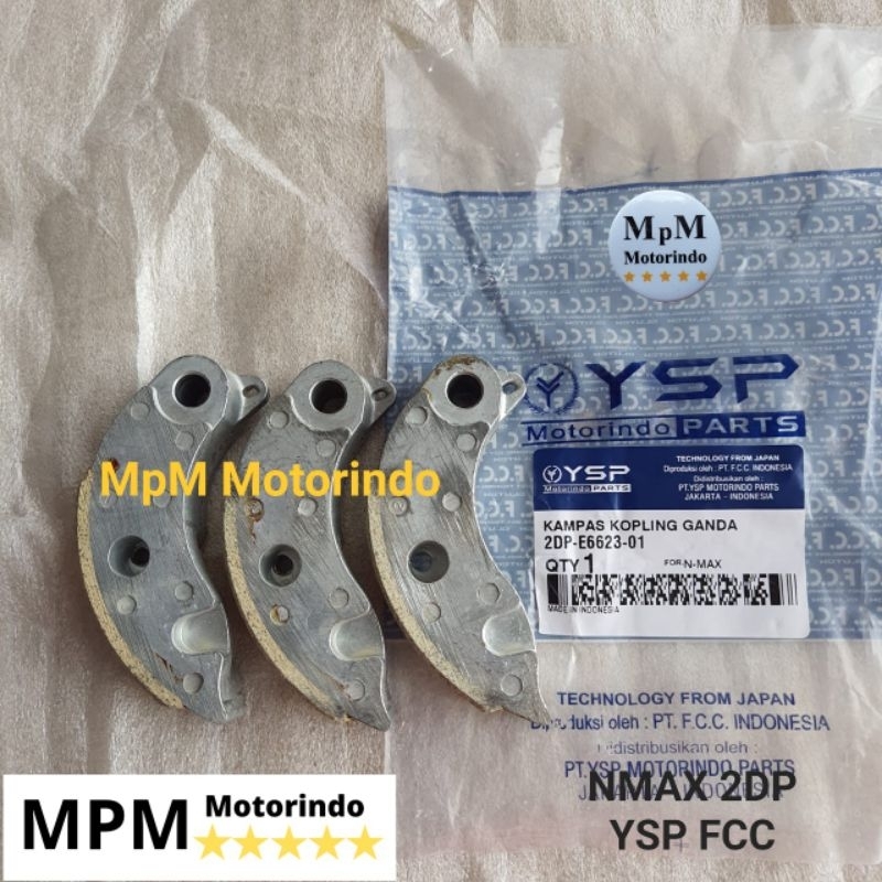 Jual Kampas Kopling Ganda Nmax 2Dp Pcx 150 Vario 125 150 YSP FCC Asli Original 100% | Shopee ...