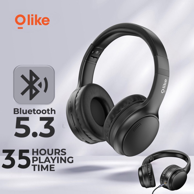Jual OLIKE H2 ANC Wireless Headphone Bluetooth 5.3 Headset Better Audio ...