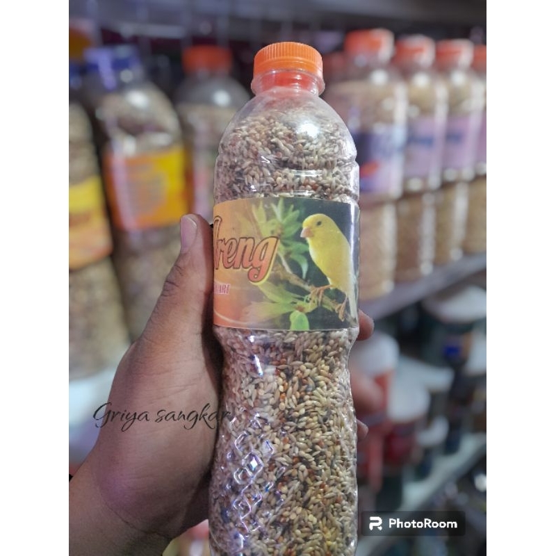 Jual pakan kenari botol lowo ireng | Shopee Indonesia