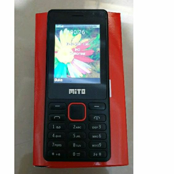 Jual Hp Mito 770 mega 3 hp tombol (LCD BERGARIS Rendem ) Normal | Shopee Indonesia